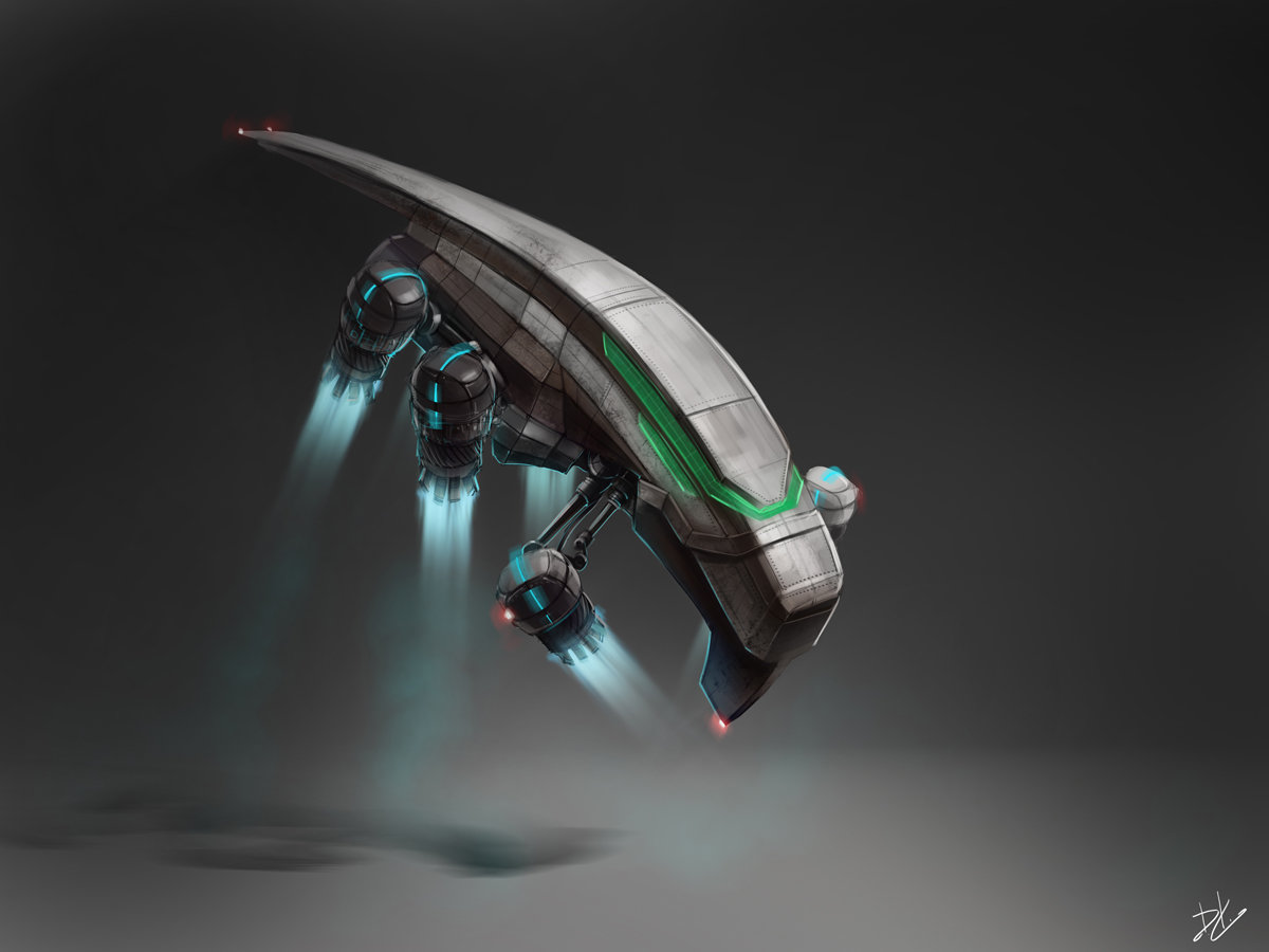 ArtStation - Shuttle - concept art