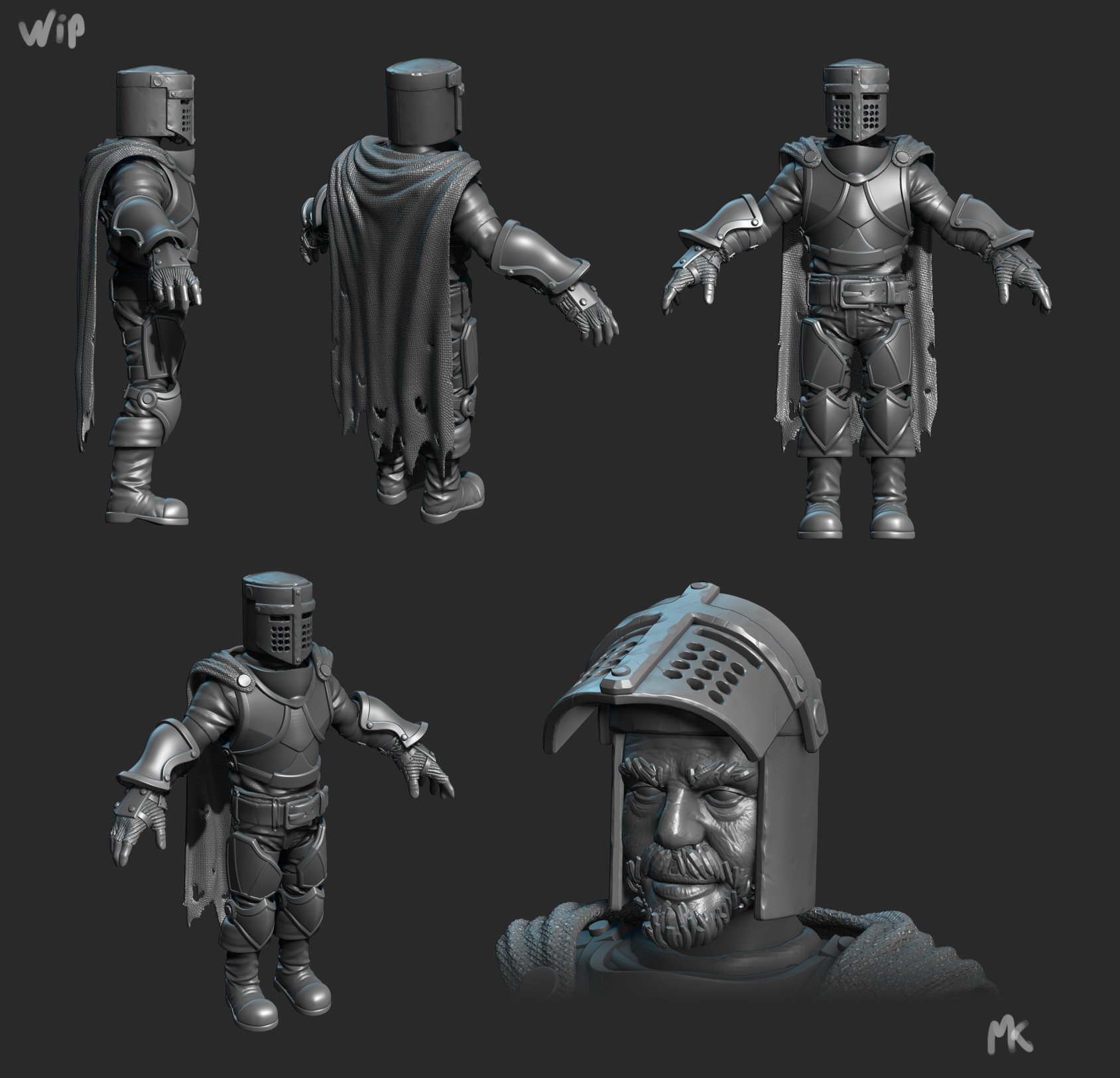 ArtStation - Medieval Character