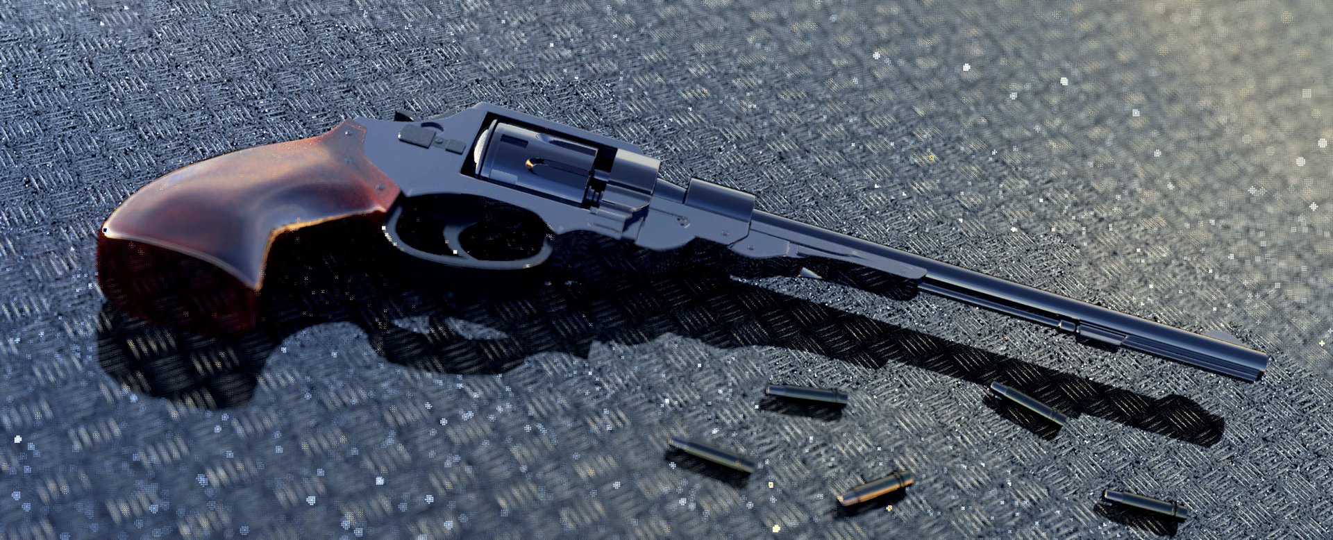 D.C. Slider Concept Art & Illustration - Hickcock .44 Magnum