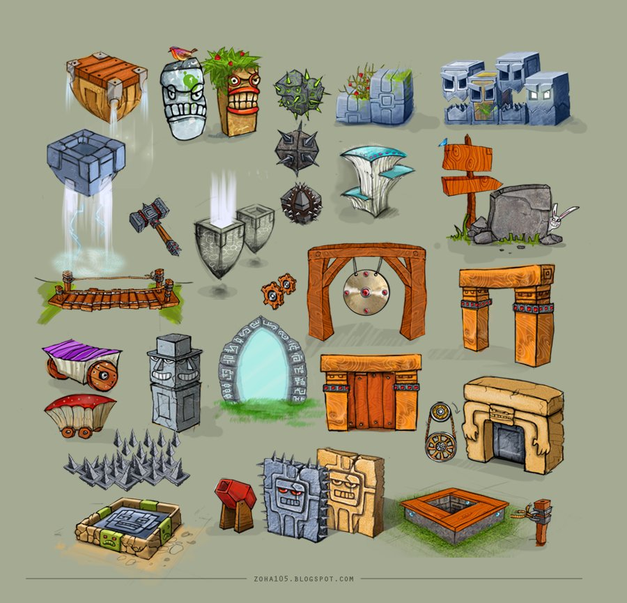 ArtStation - Furry Legends Concepts