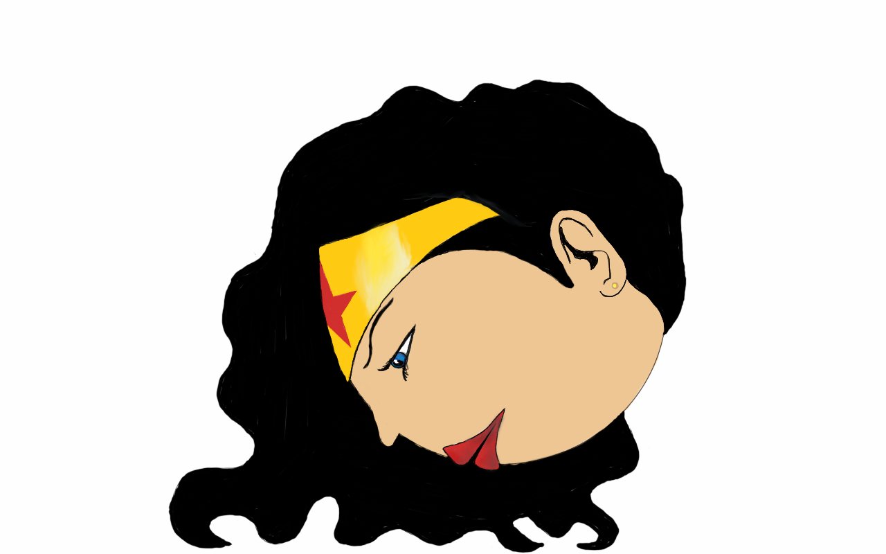 ArtStation - Comic Head - Wonder Woman