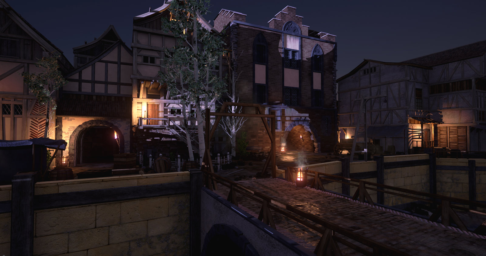 Adrián Rodríguez Velayos - Novigrad - The Witcher 3 Fan art