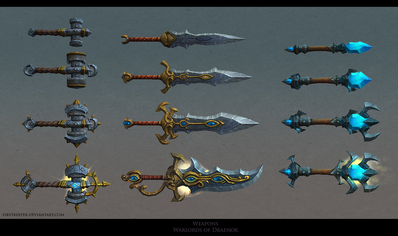 Tamara Salatova - Weapons from World of Warcraft