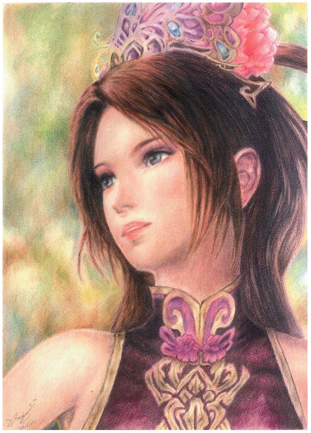 ArtStation - Diao Chan - Dynasty Warrios 6