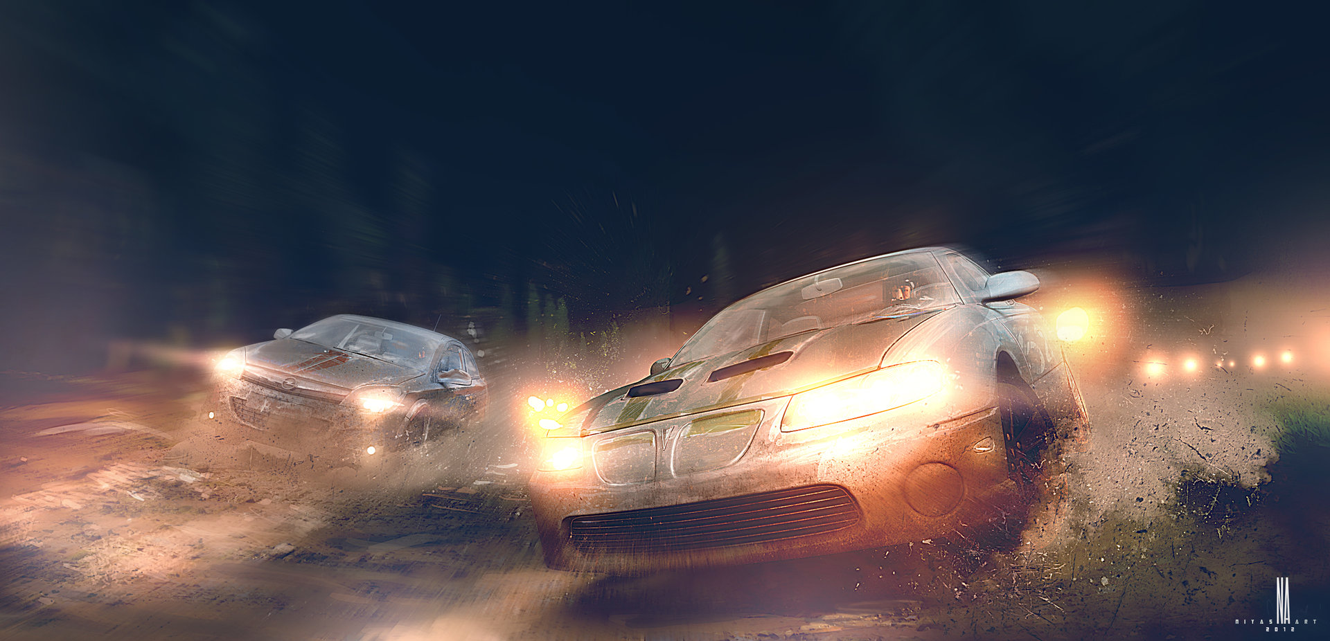 ArtStation - Mud Race