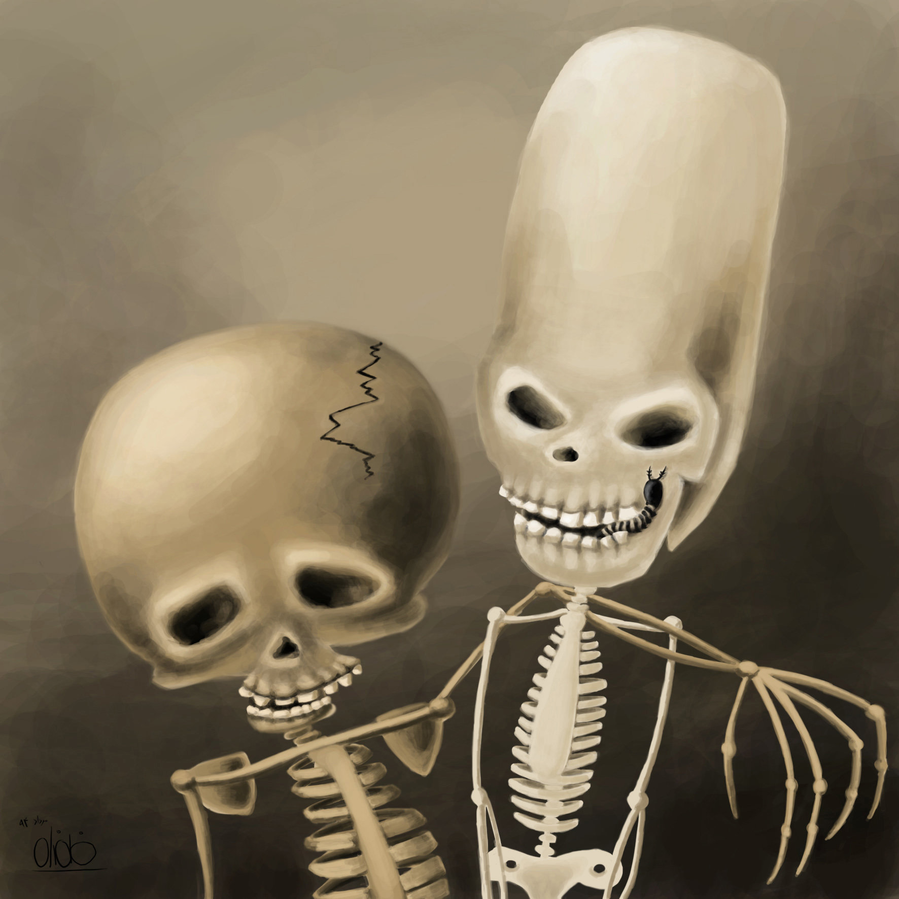 ArtStation - Mr.Skeleton