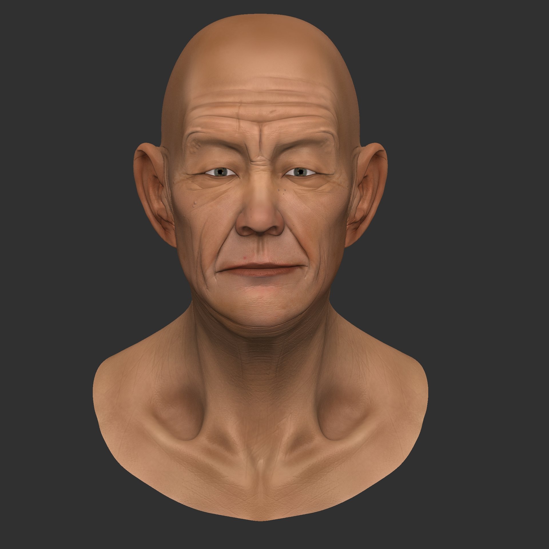 ArtStation - Old Man head