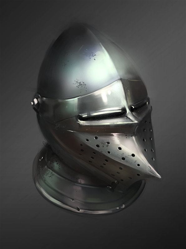 ArtStation - Helmet study