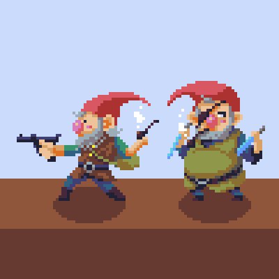 ArtStation - Two Fun & Adventurous Gnomes