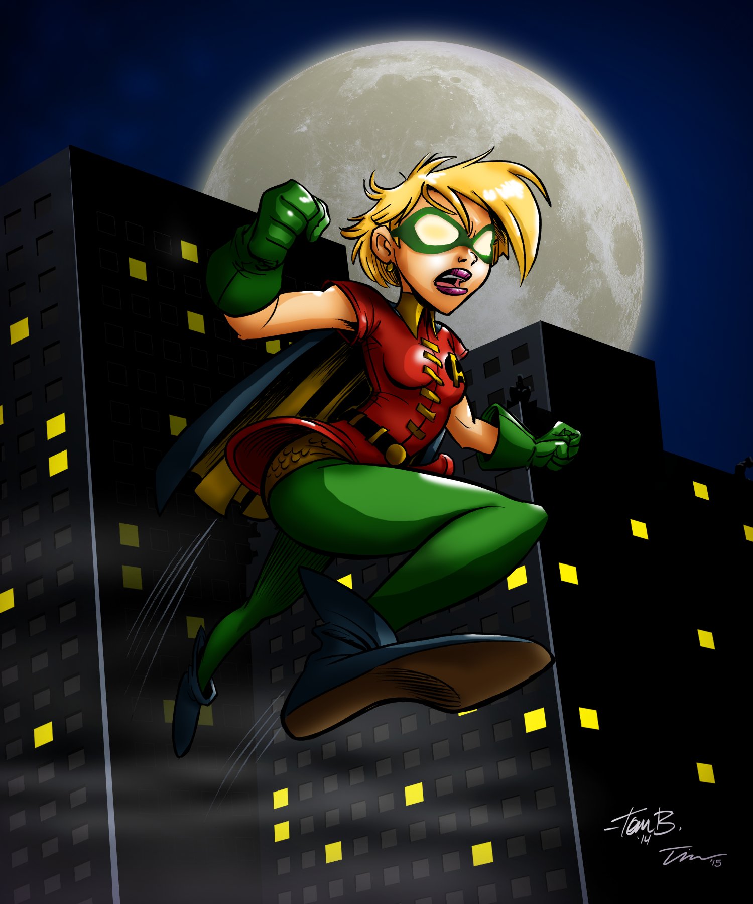 Tomoshige Jōji - Robin, The Girl Wonder