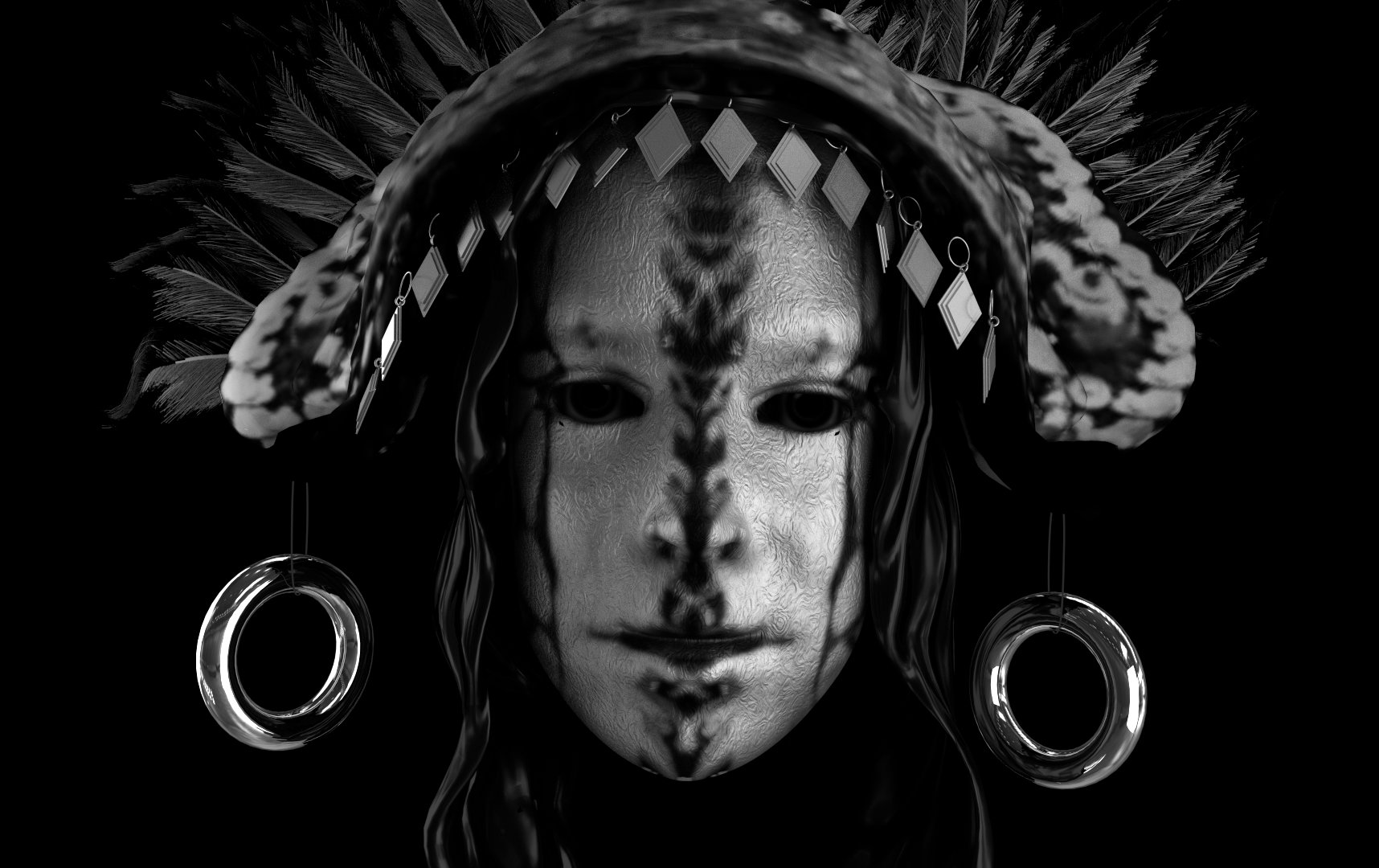 ArtStation - Tribal Portrait