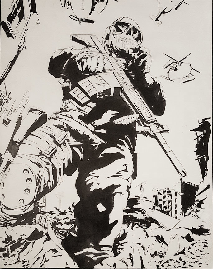 Adriana Salazar - MW2 FanArt Recreation