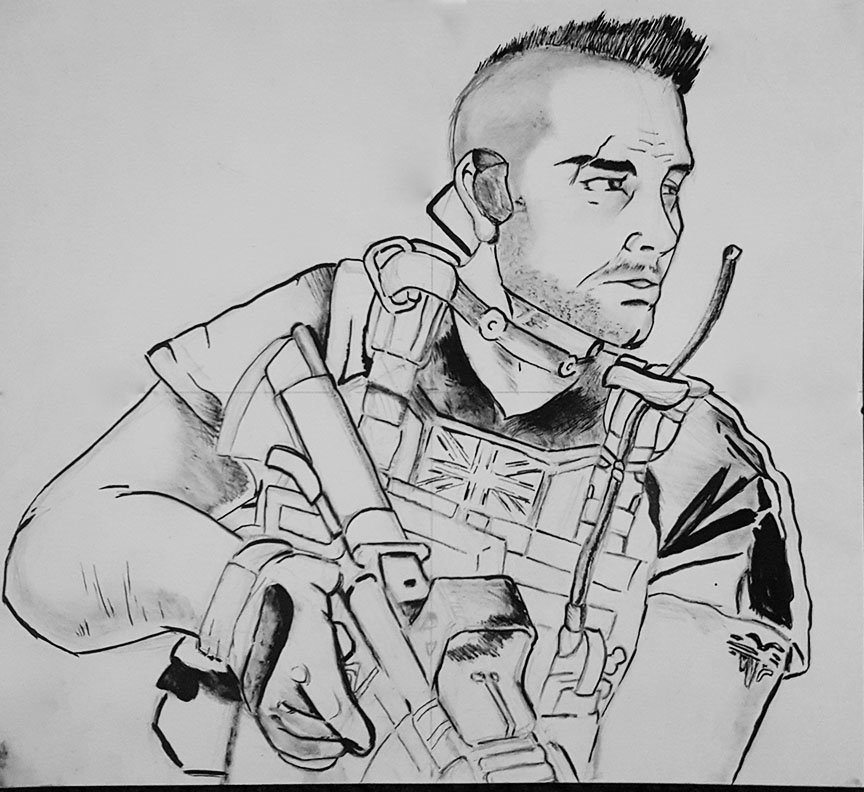 Adriana Salazar - MW2 FanArt Recreation