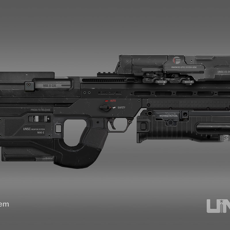 ArtStation - HALO MA5B REDESIGN, weihao wei