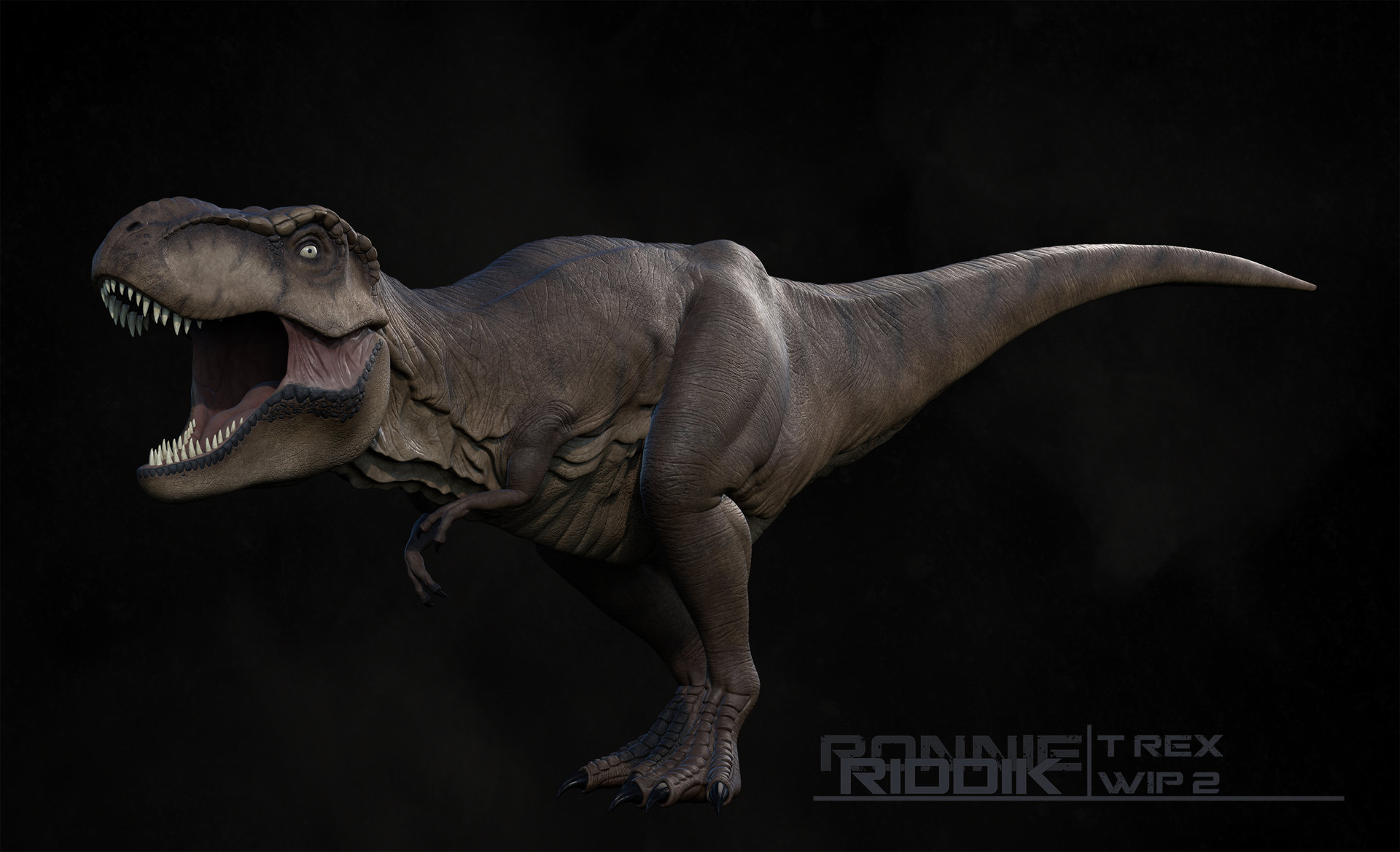ArtStation - T-Rex Wip 2