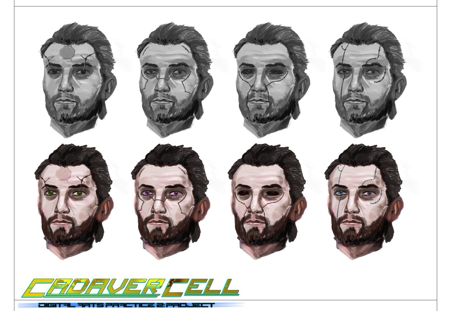 Hayden Robinson - (University) Project Cadaver Cell: Character Design ...