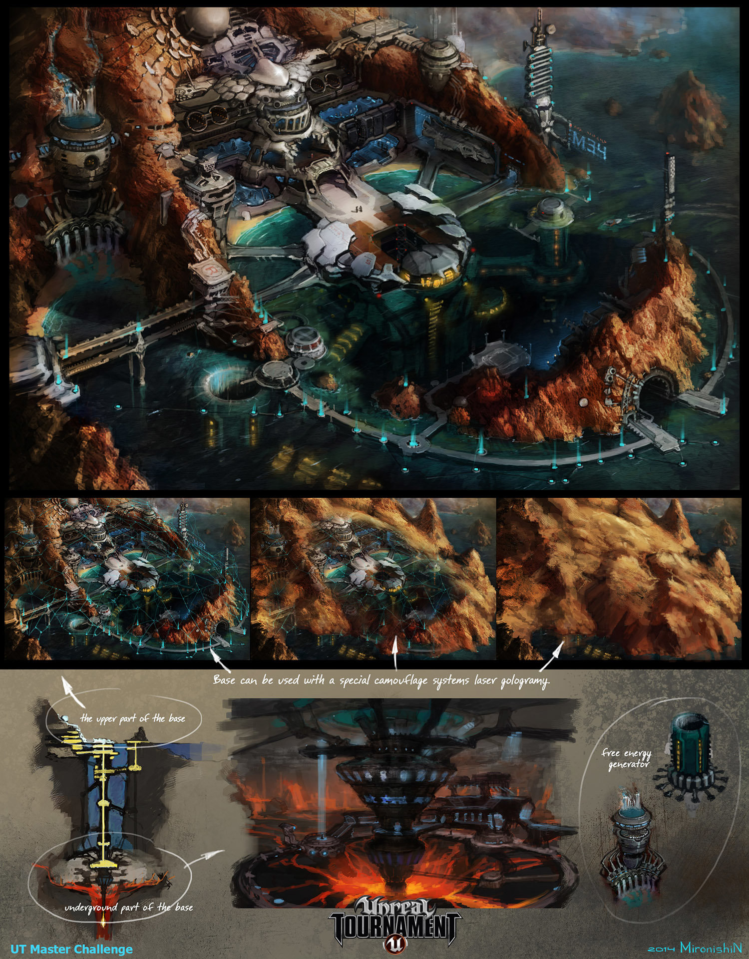 ArtStation - Deep base