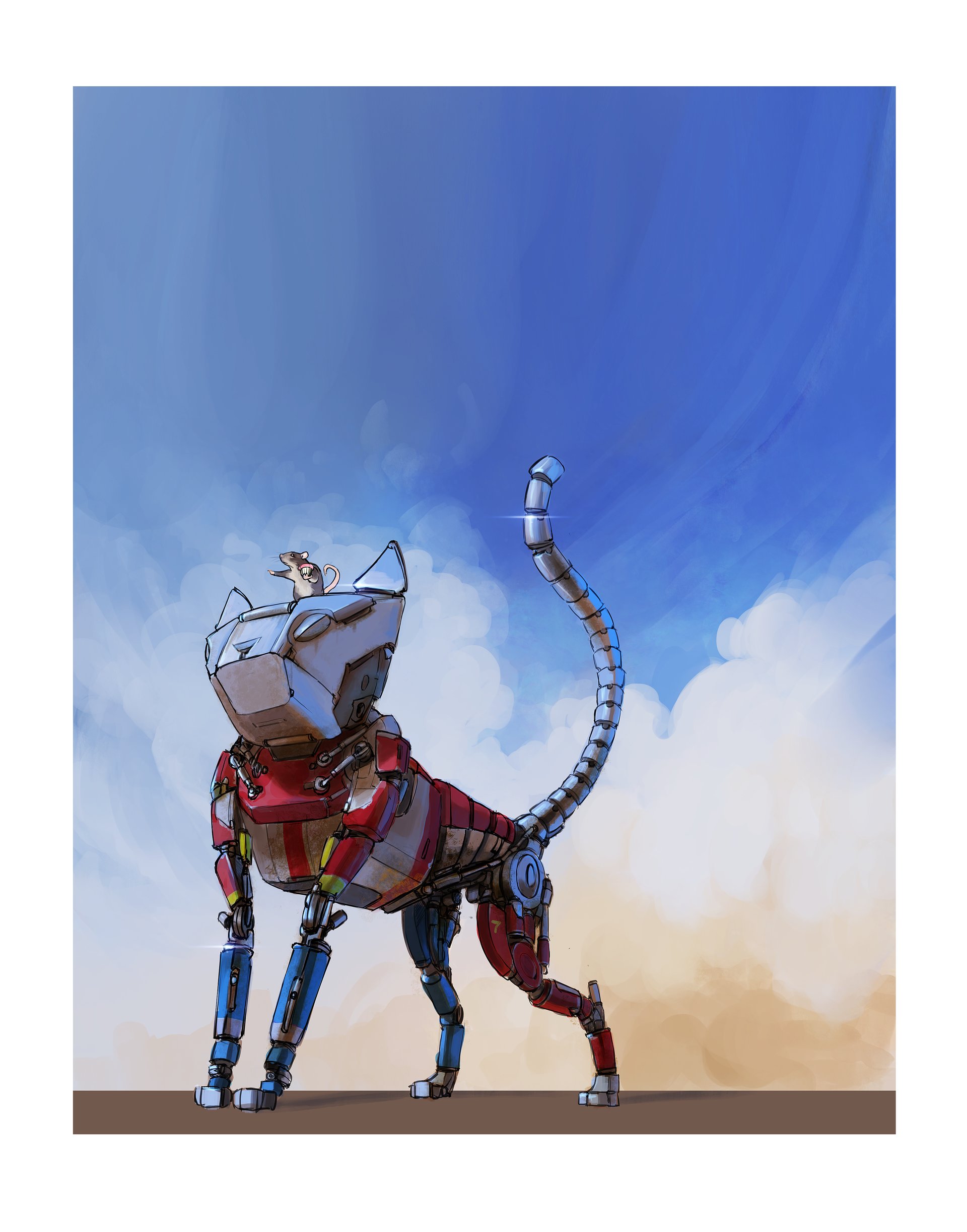 ArtStation - Robo-Cat