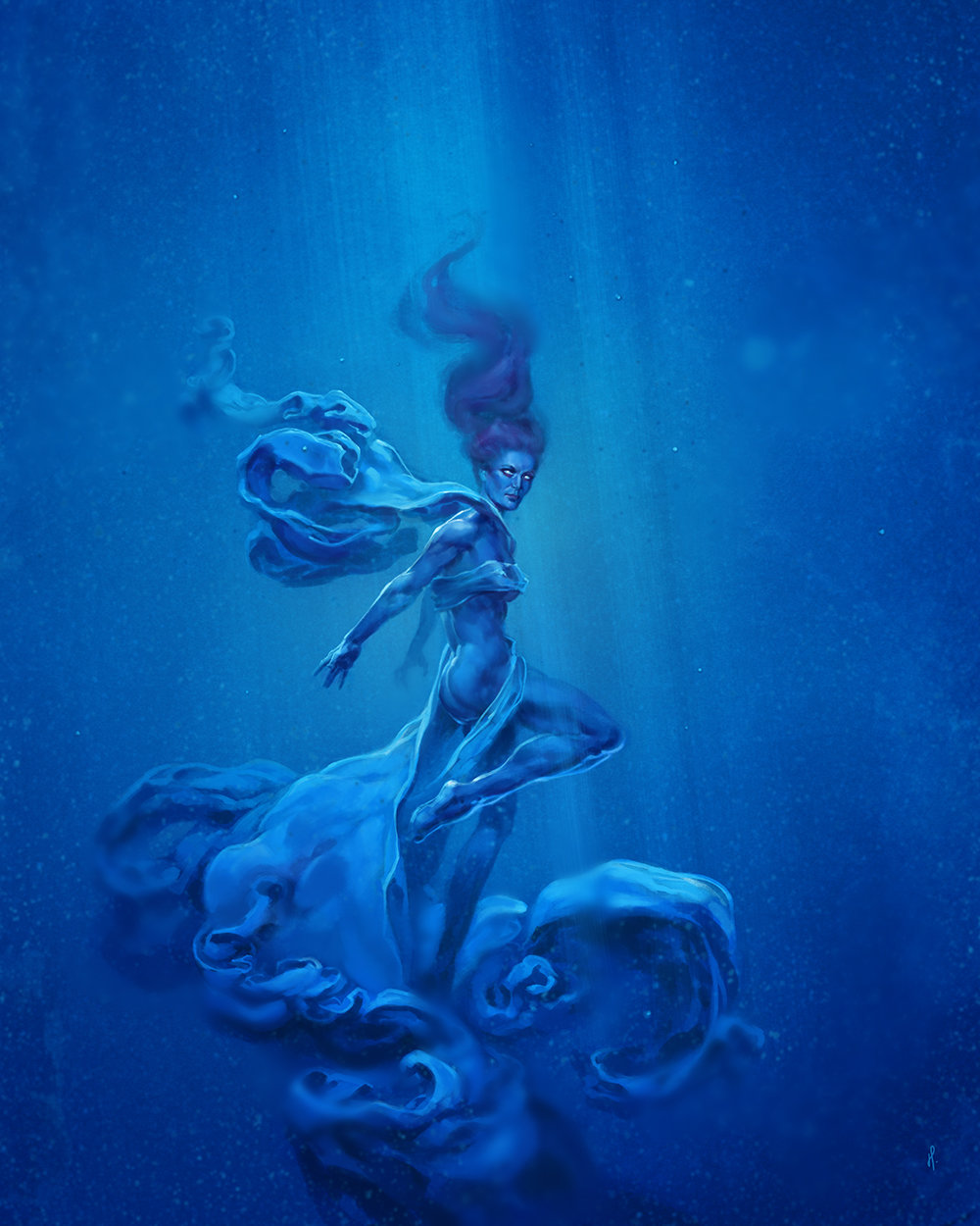 ArtStation - deep blue sea