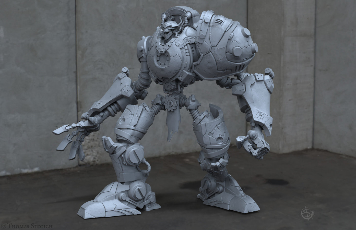 ArtStation - Exile Warbot