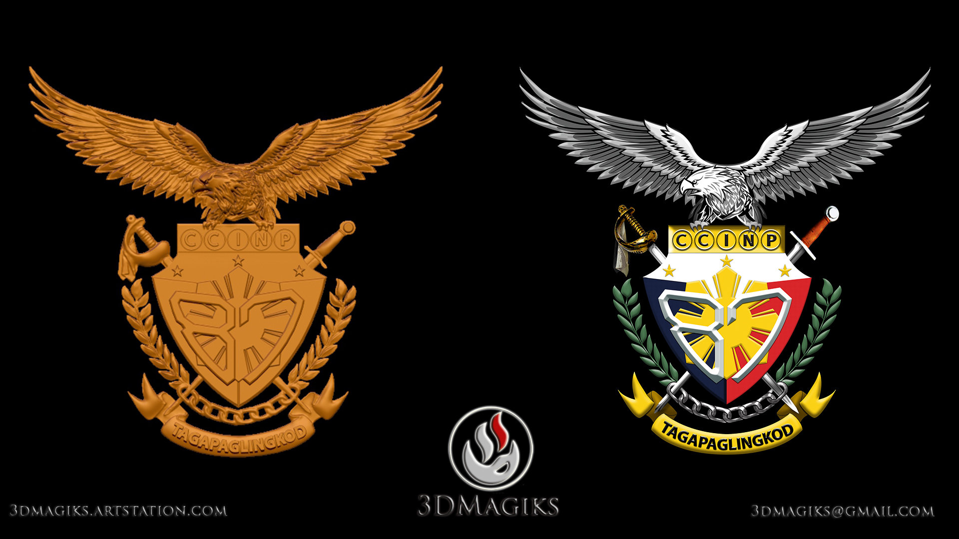 3D Magiks - 3DMagiks ~ CCINP Logo Project