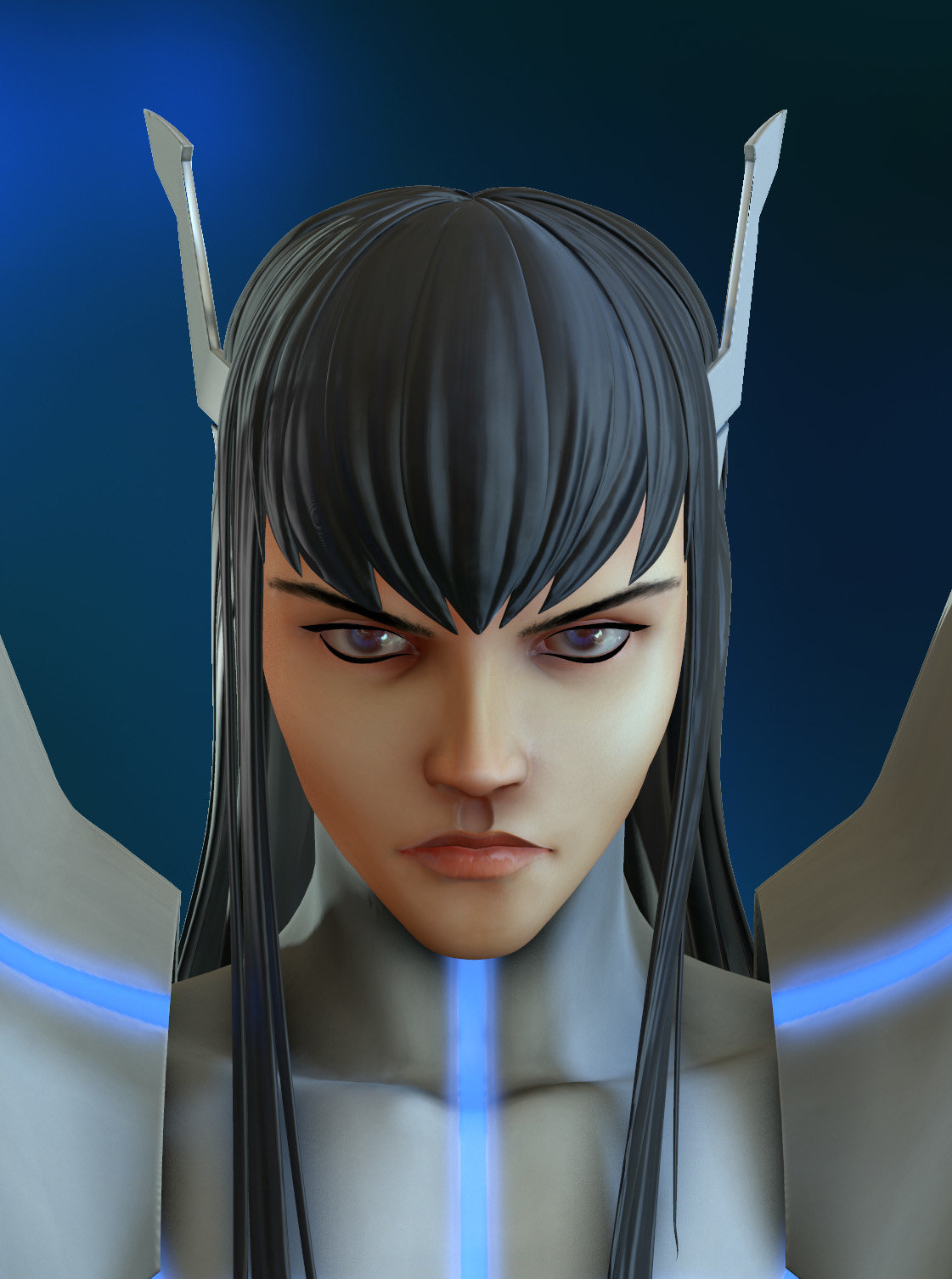 David Liu - Kill la Kill Satsuki Kiryuin model sheet