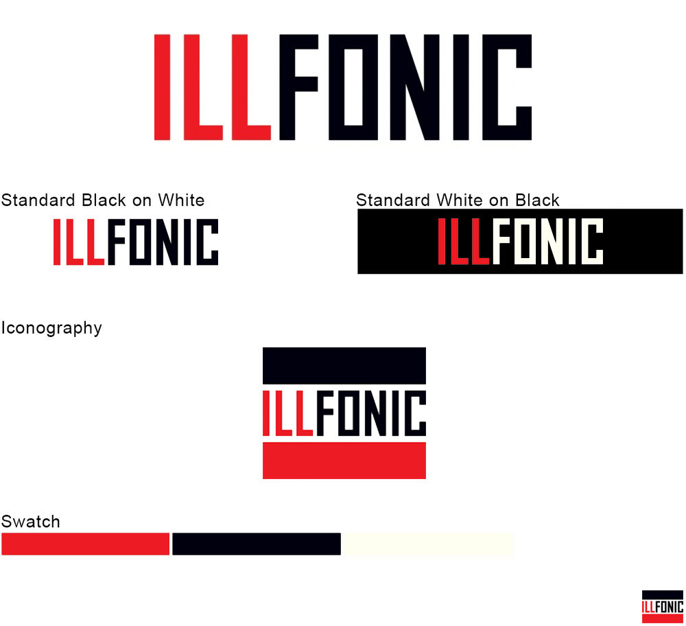 Michael Scala - Illfonic Brand Identity Redesign