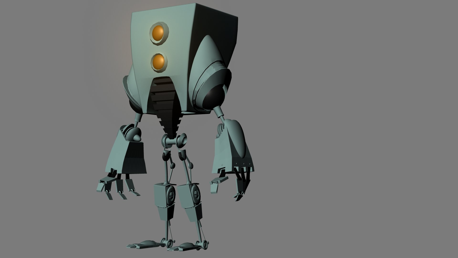 ArtStation - creature box robot