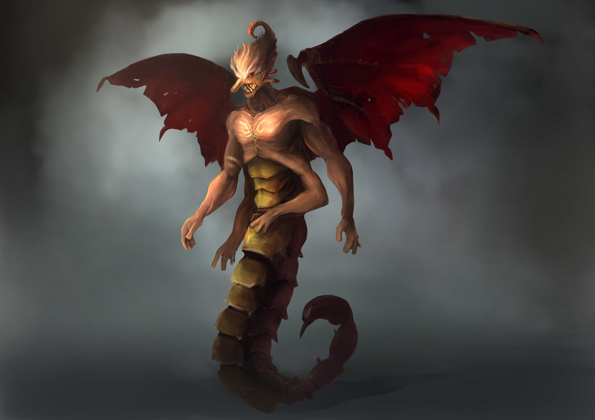 ArtStation - Zac, from the project 'Messenger'