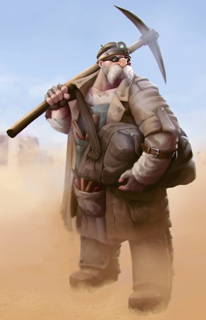 ArtStation - Post-apocalyptic Mustachio