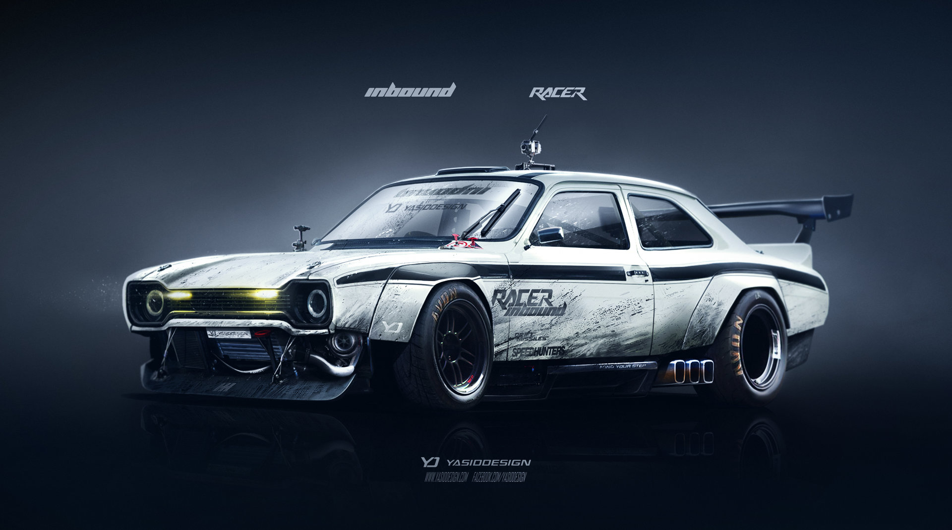 ArtStation - Ford Escort MKI Inbound Racer