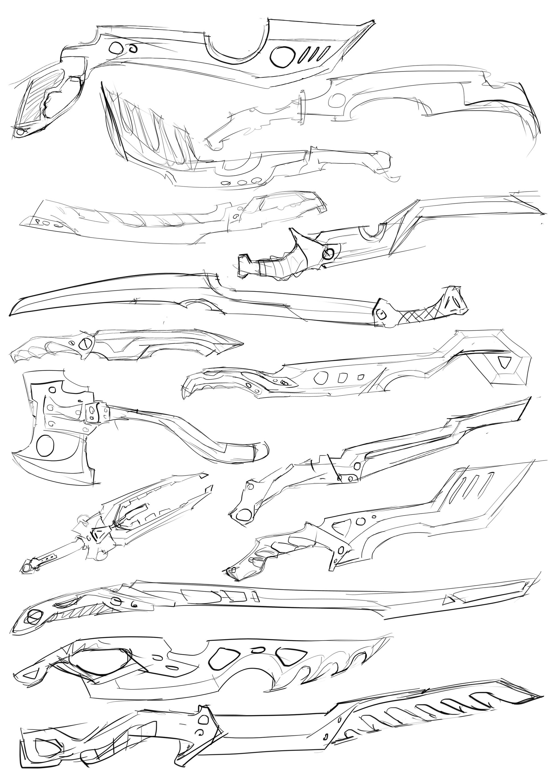 ArtStation - Weapons concepts 01