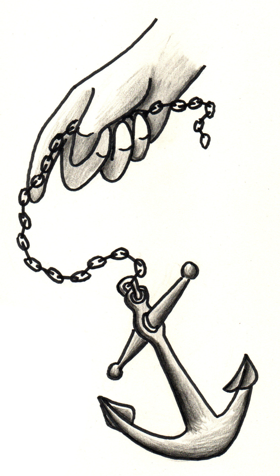 ArtStation - hand & anchor