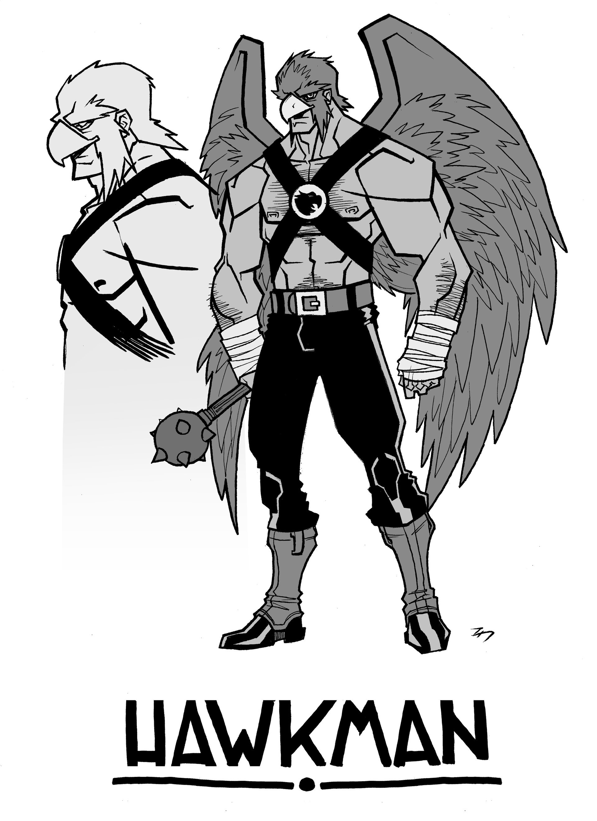 ArtStation - Hawkman