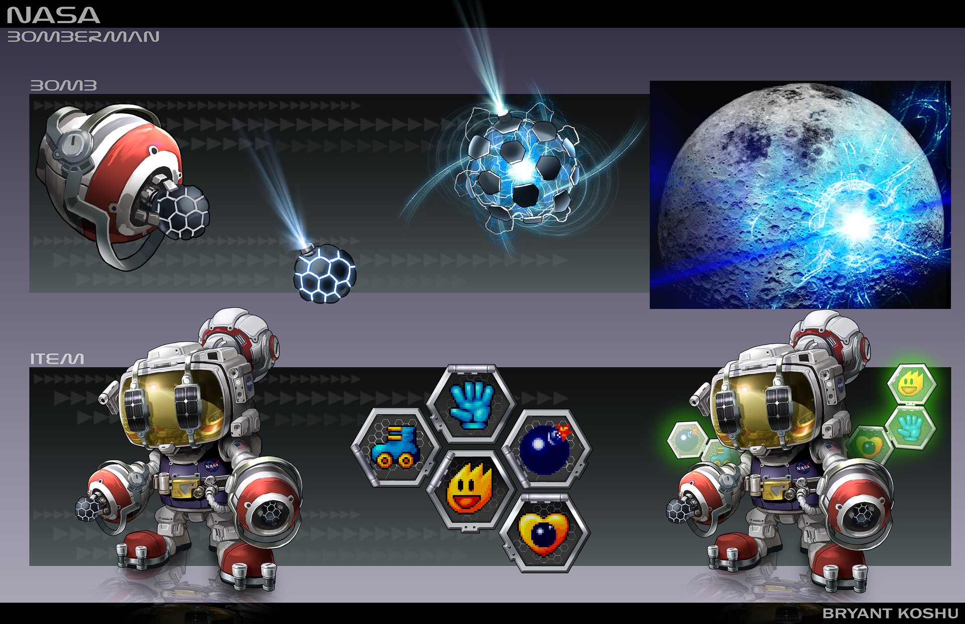 Momo Koshu - NASA Bomberman