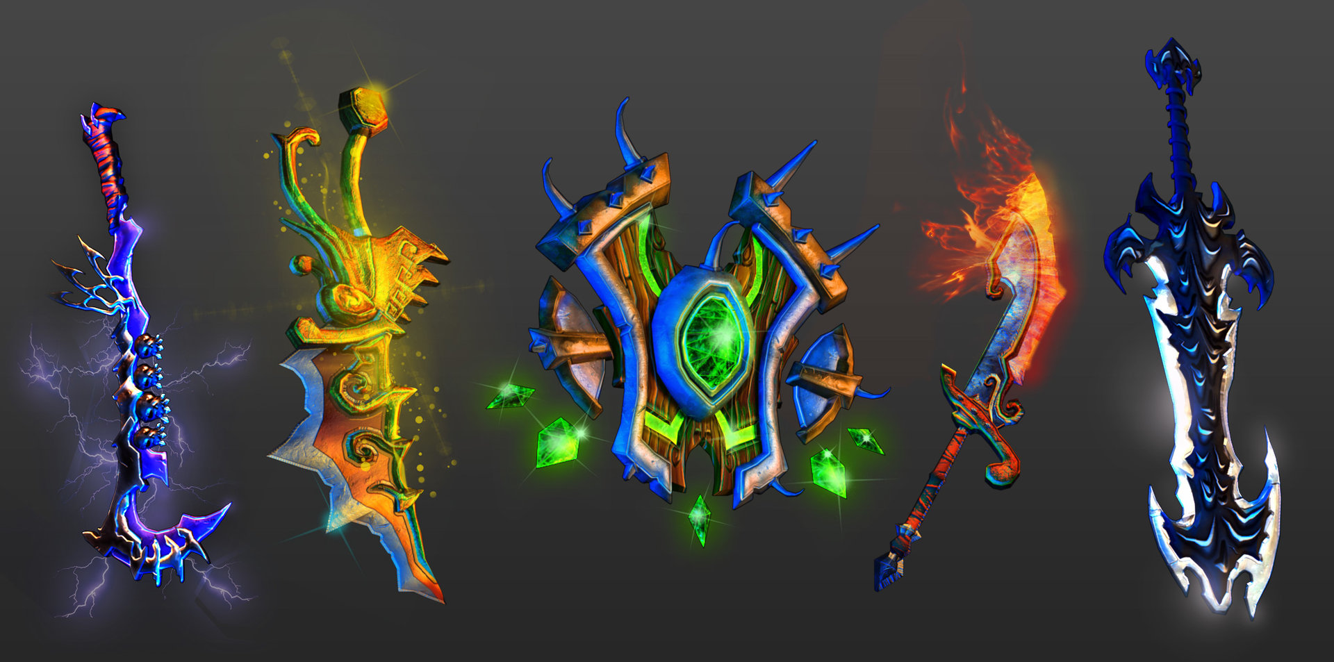 ArtStation - Fantasy Weapon Study