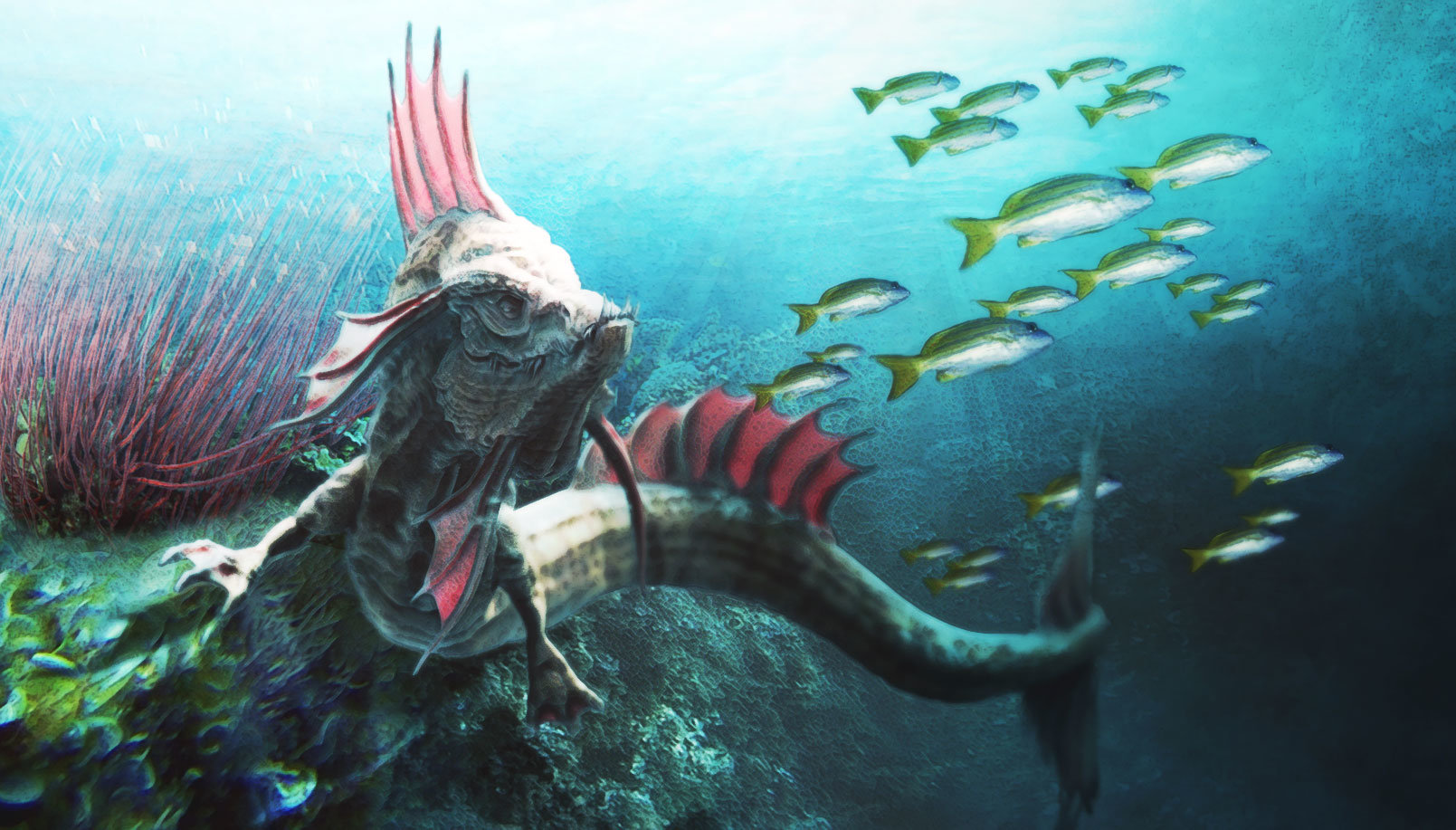 ArtStation - Water Wyrm