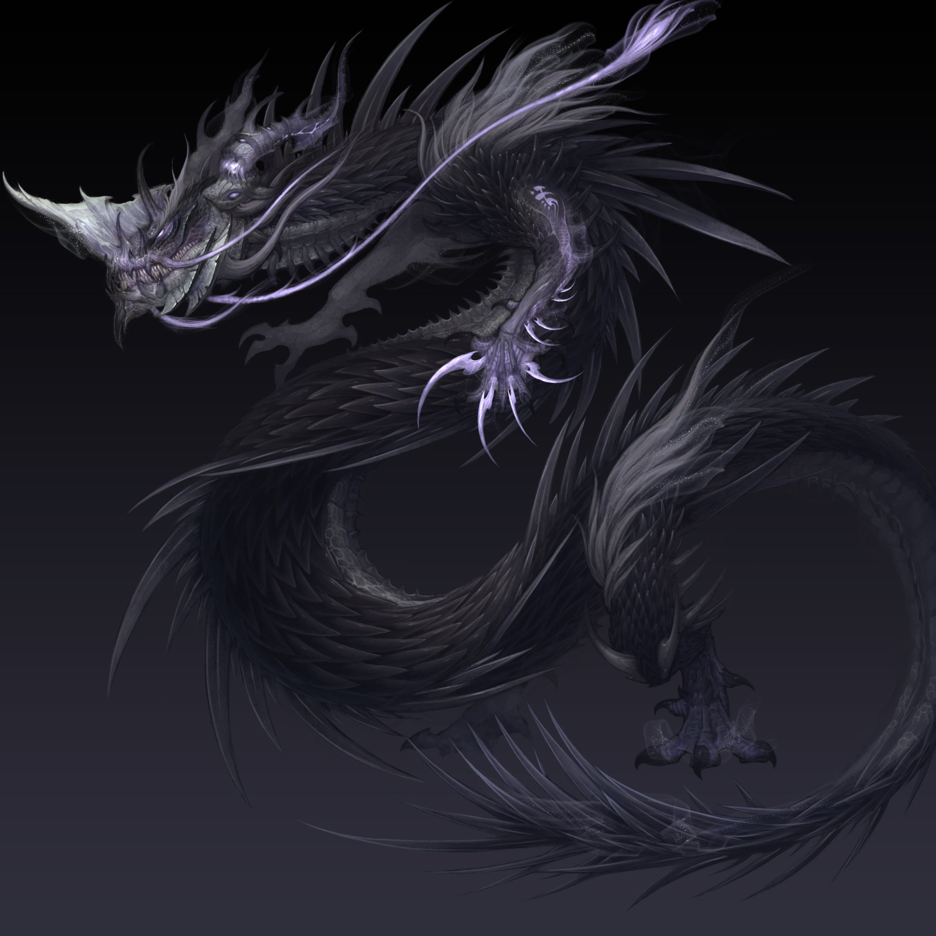 Shadow Dragon Wallpaper