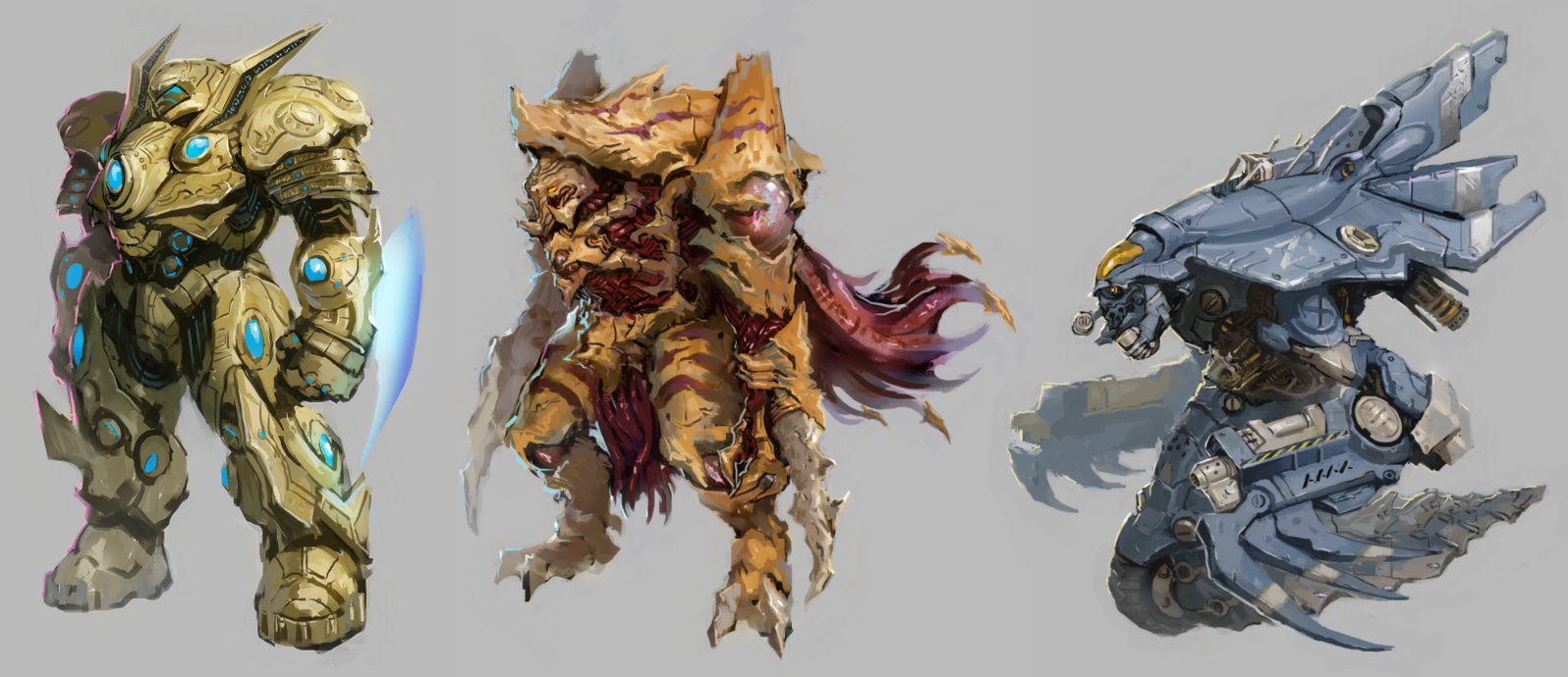 ArtStation - StarCraft Redesigns