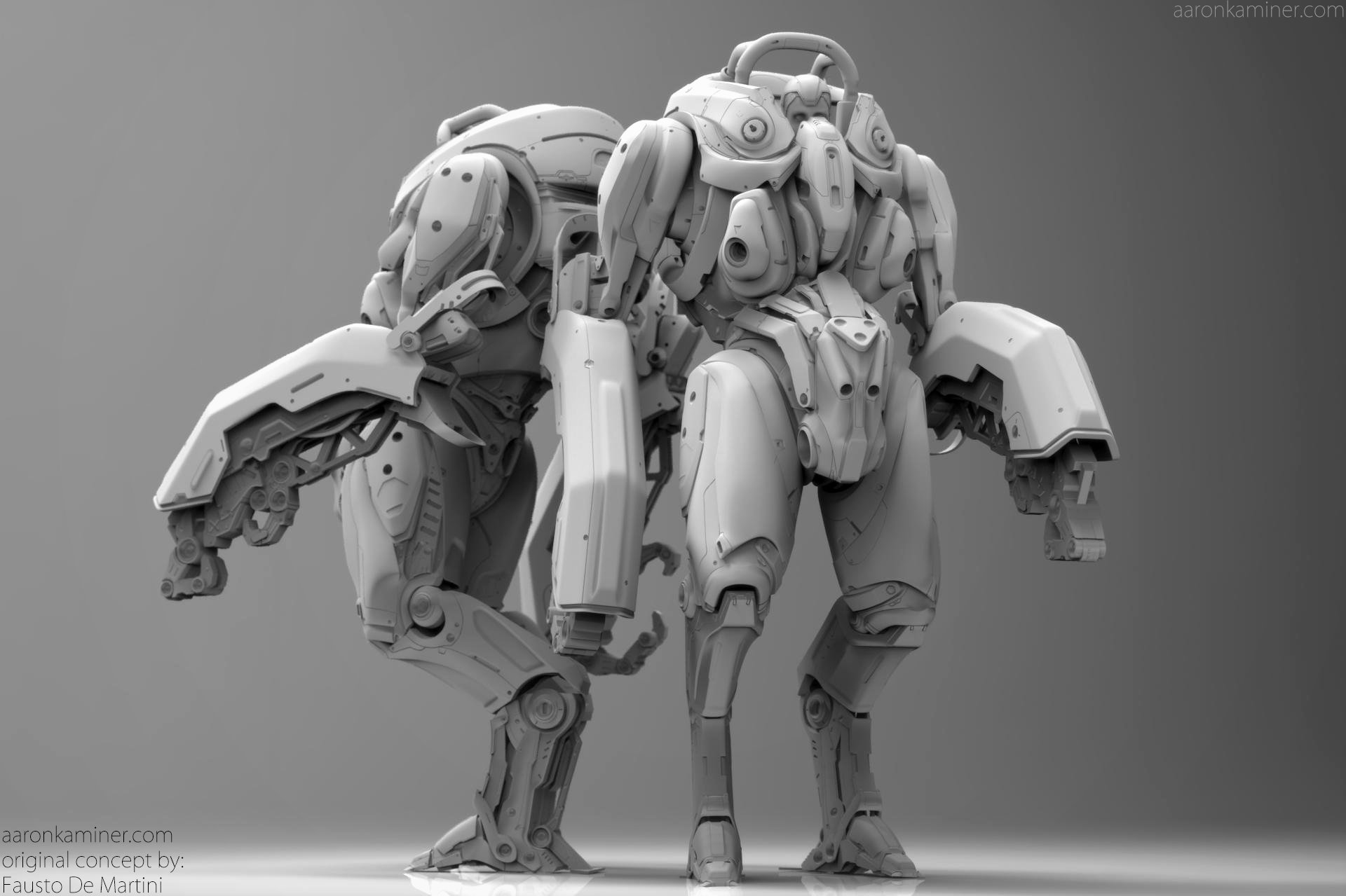 ArtStation - Maintenance Mechanical Suit