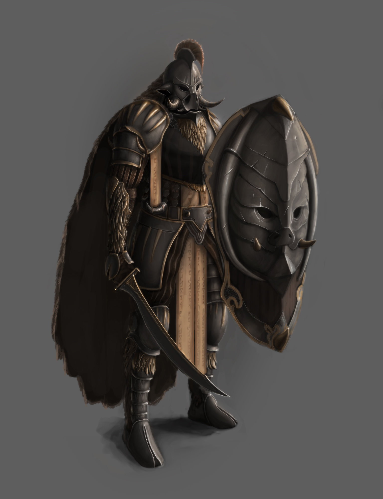 ArtStation - Grey Swords Officer
