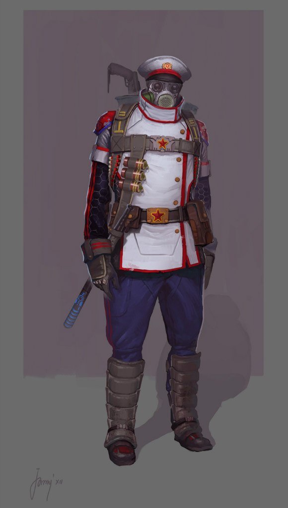 Eugene Postebaylo - USSR post-apocalyptic characters