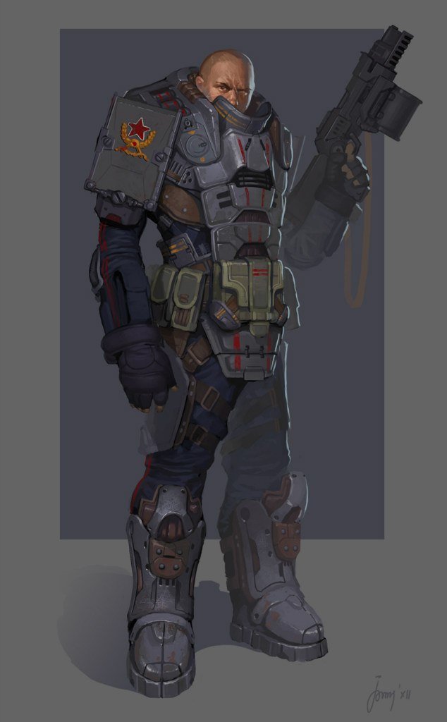 Eugene Postebaylo - USSR post-apocalyptic characters