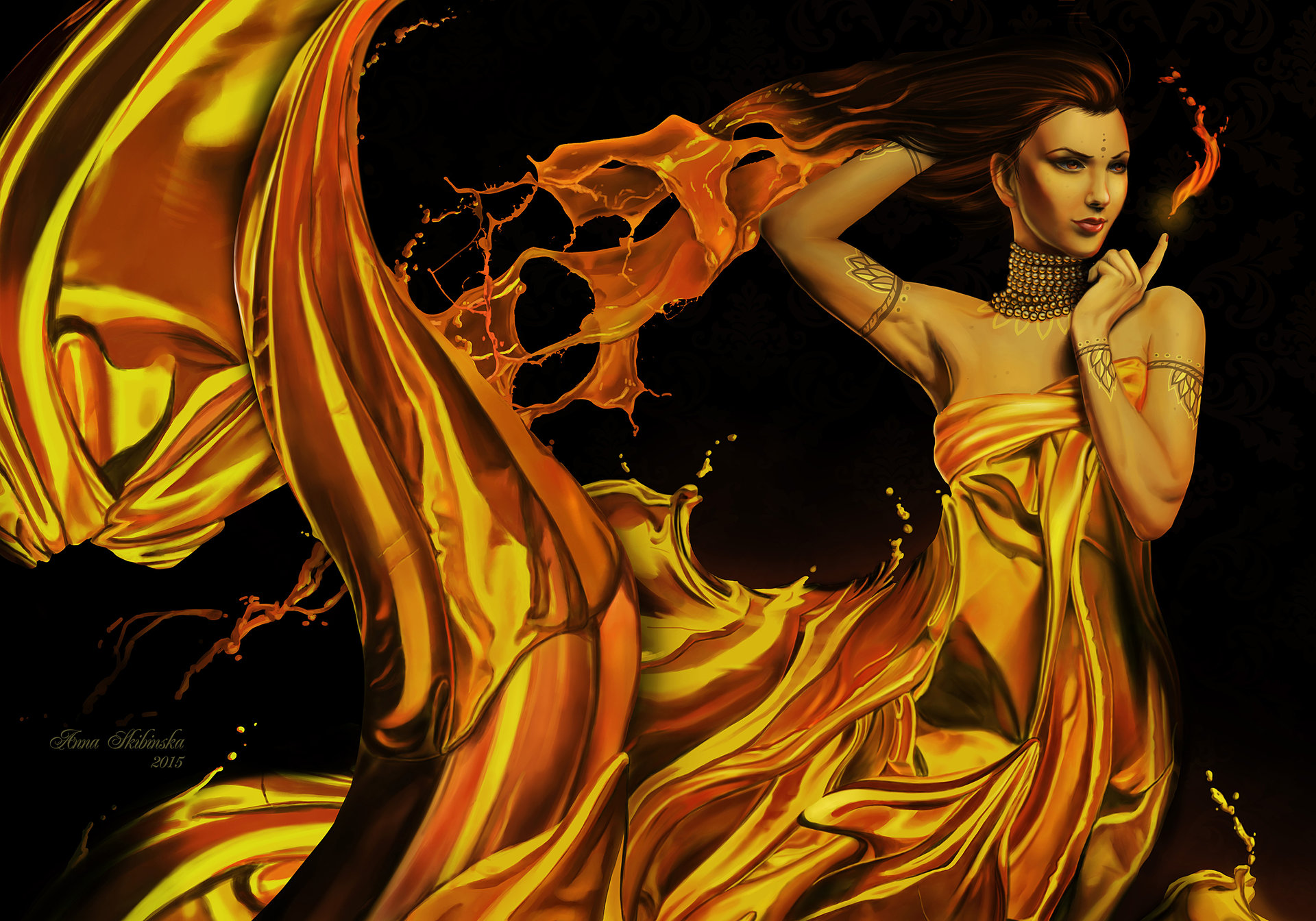 ArtStation - Liquid Fire