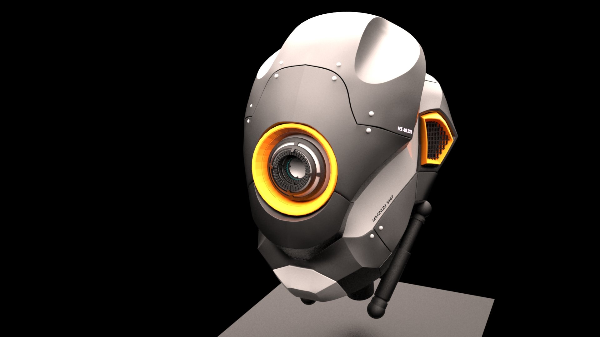 ArtStation - robot head