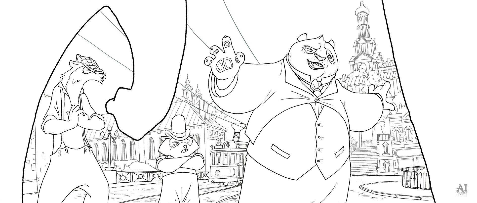 robbery coloring pages