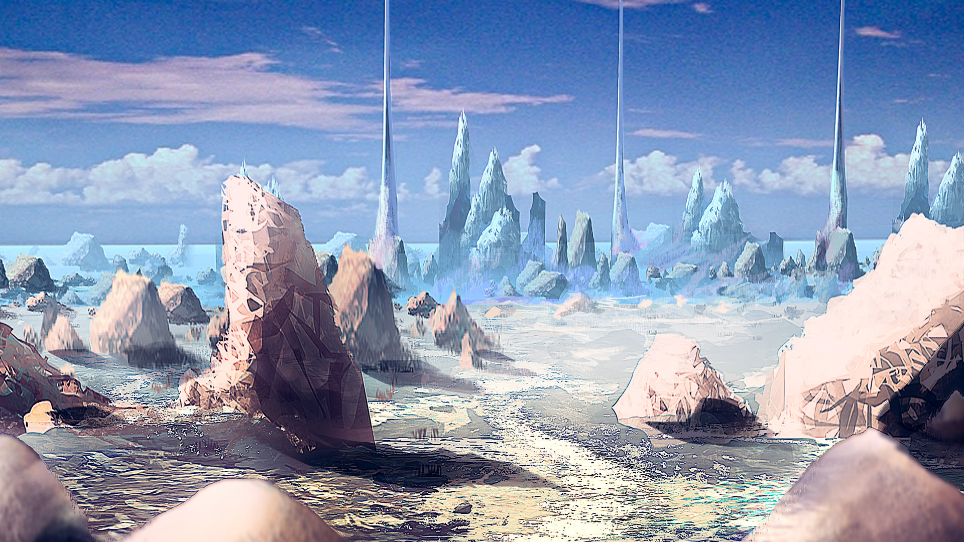 ArtStation - Spire of the Salt Flats