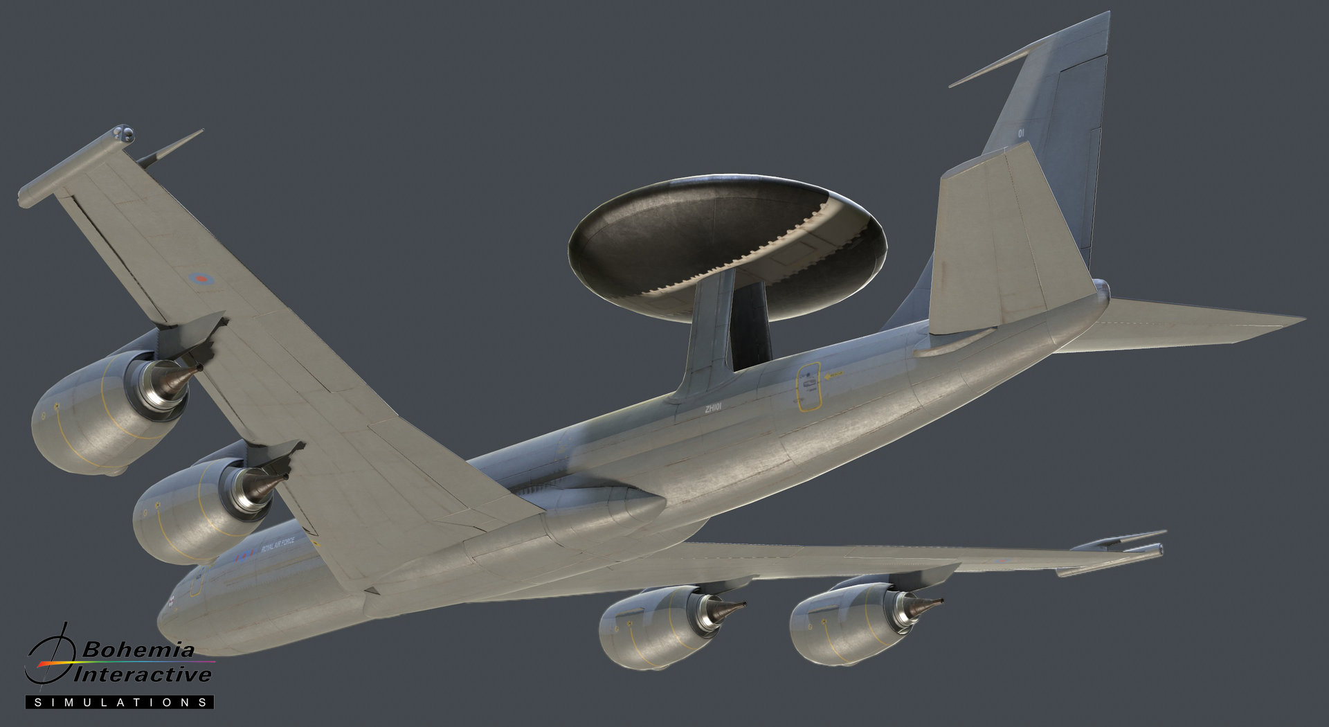 Ben Cooney - RAF E3D Sentry - VBS3 - Bohemia Interactive Simulations