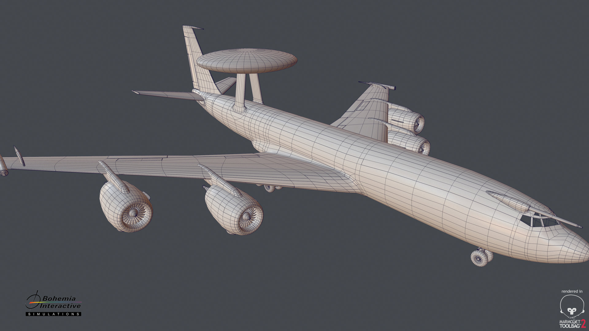 Ben Cooney - RAF E3D Sentry - VBS3 - Bohemia Interactive Simulations