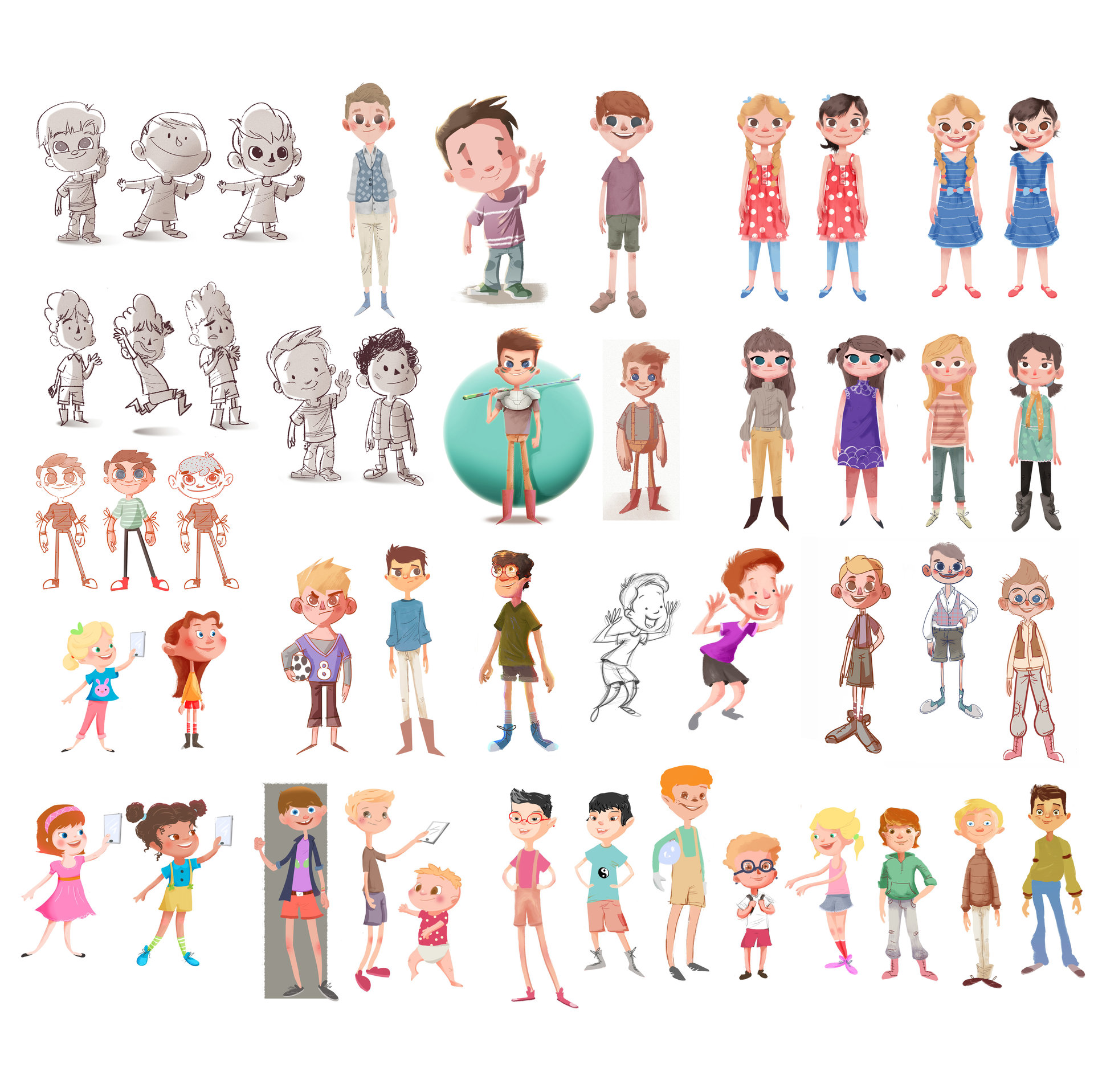 ArtStation - Random Character Designs for Projects